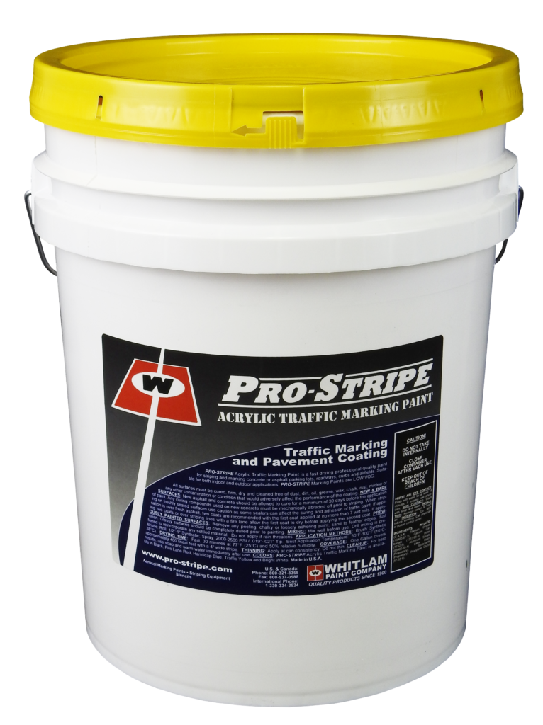 Pro-Stripe Traffic and Pavement Marking Paint 5-Gallon Pails - Whitlam ...